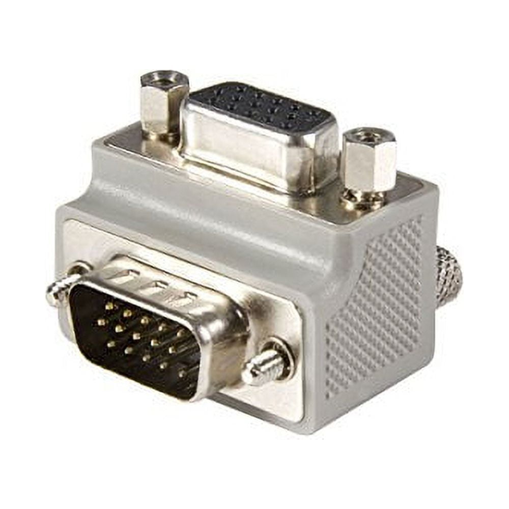 StarTech.com Right Angle VGA Adapter - Right Angle VGA to VGA - Male ...