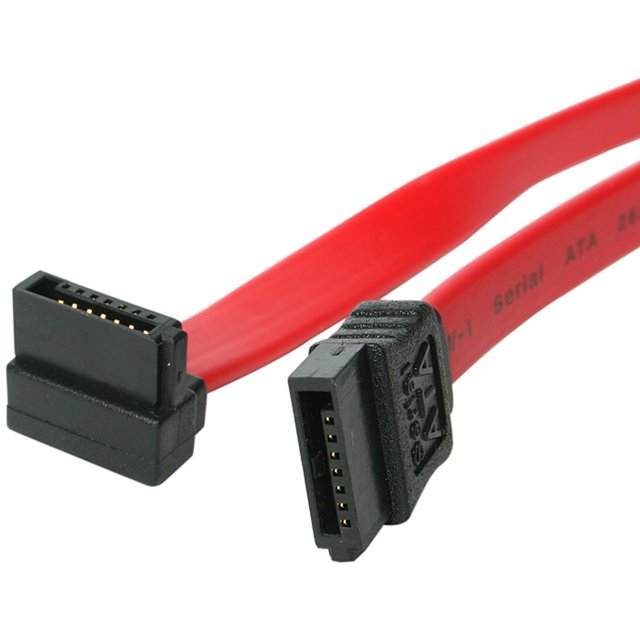 StarTech 24in SATA to Right Angle SATA Serial ATA Cable - Walmart ...