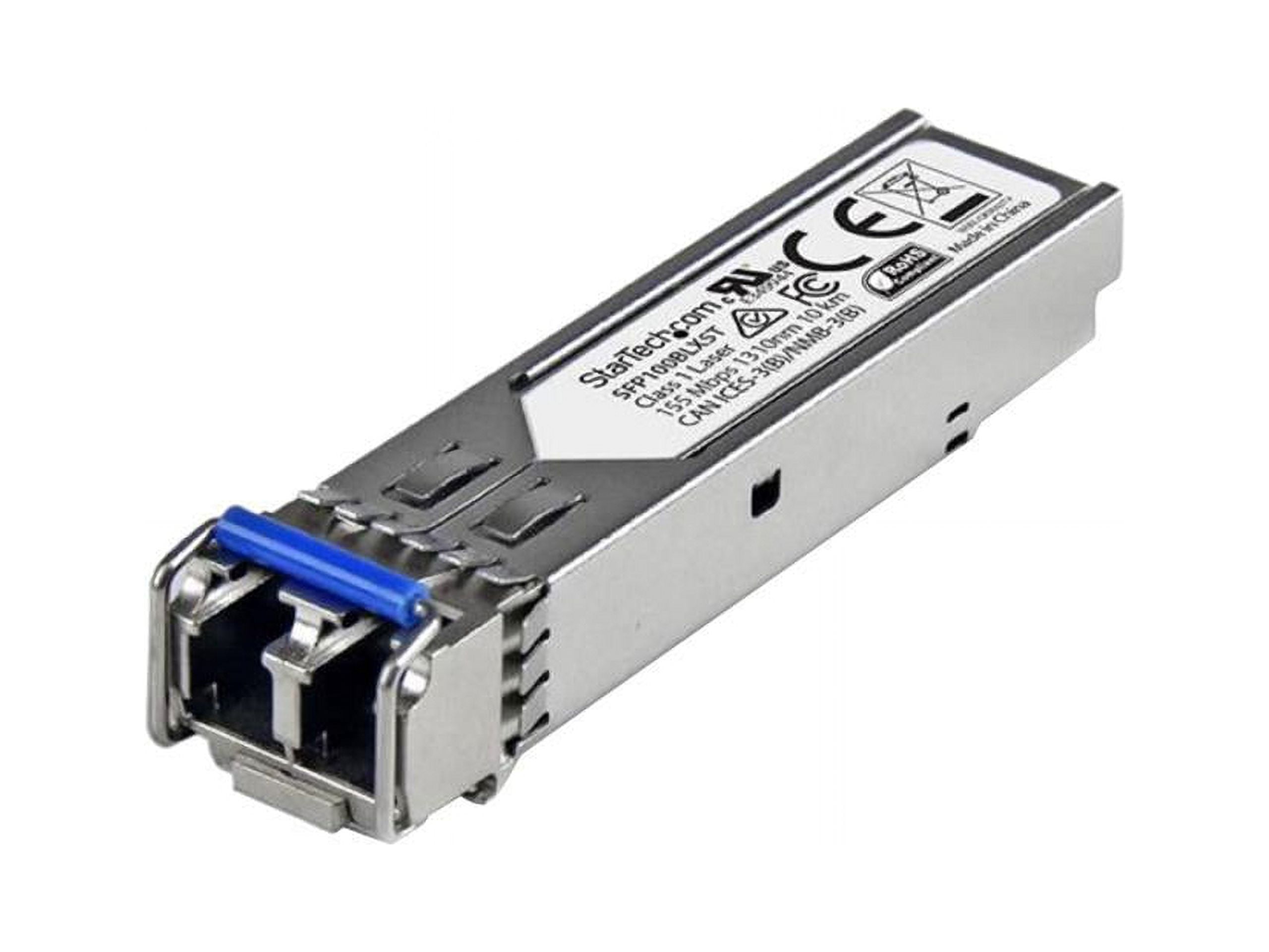 StarTech MSA Compliant 100Base-LX SFP 100 Mbps SM LC Fiber SFP Module ...