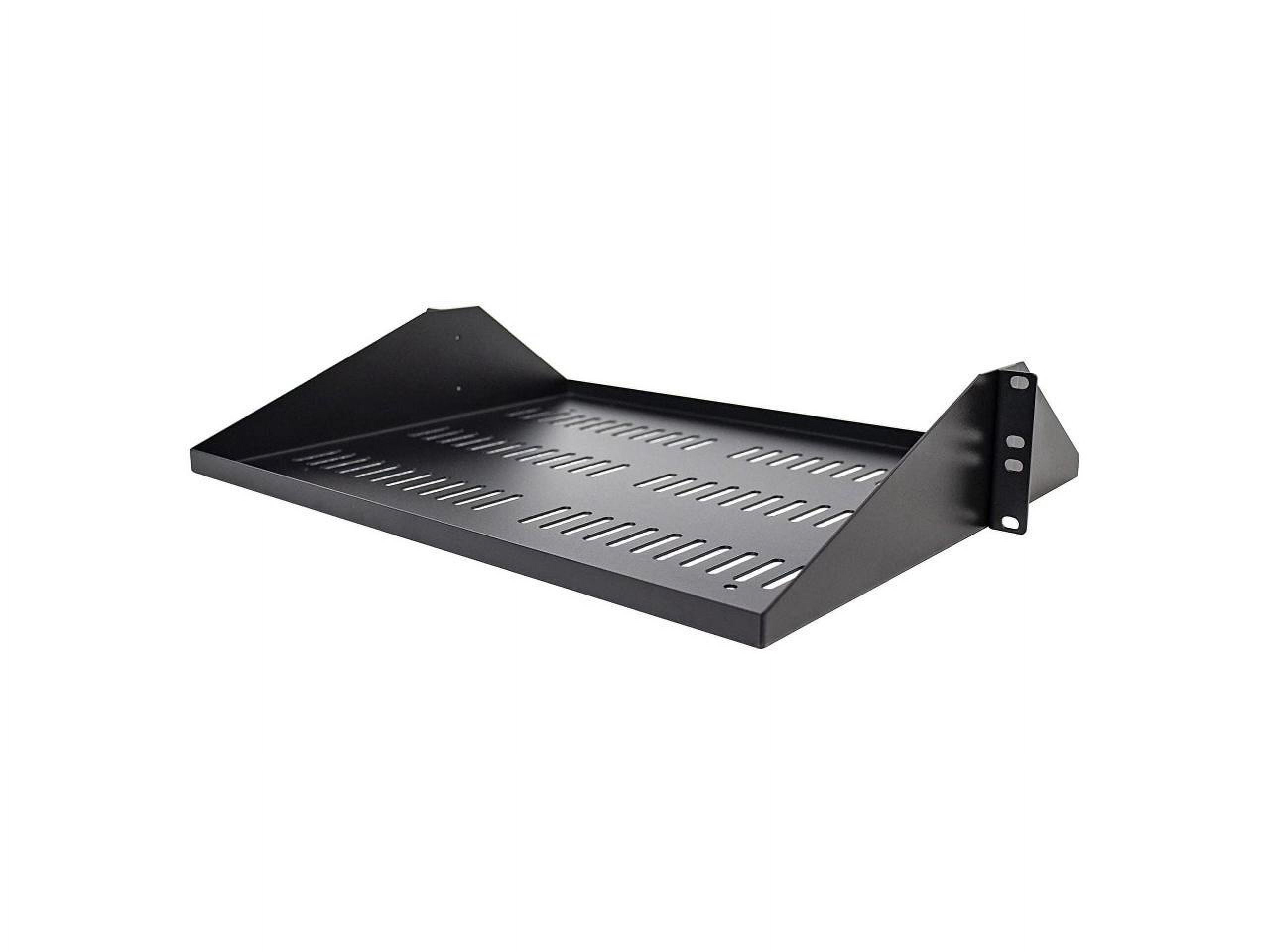 StarTech 2U Server Rack Shelf 19"x14" Universal Vented Cantilever Tray ...