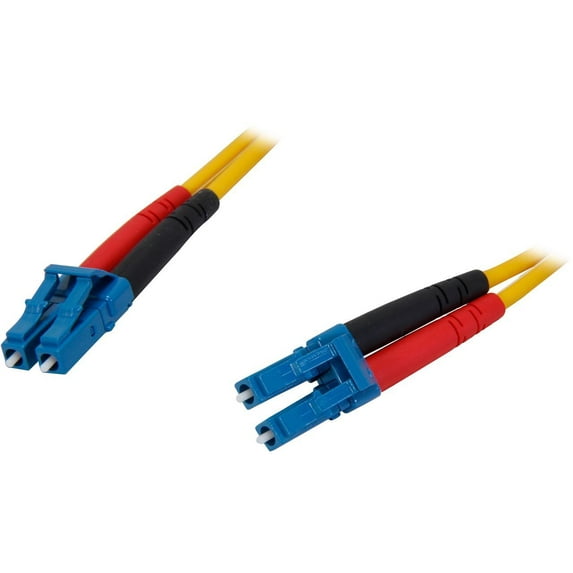 StarTech 1m Single-Mode Duplex 9/125 LSZH Fiber Optic Cable - LC/LC ...