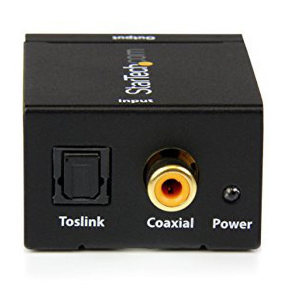 StarTech.com SPDIF Digital Coaxial or Toslink Optical to Stereo RCA ...