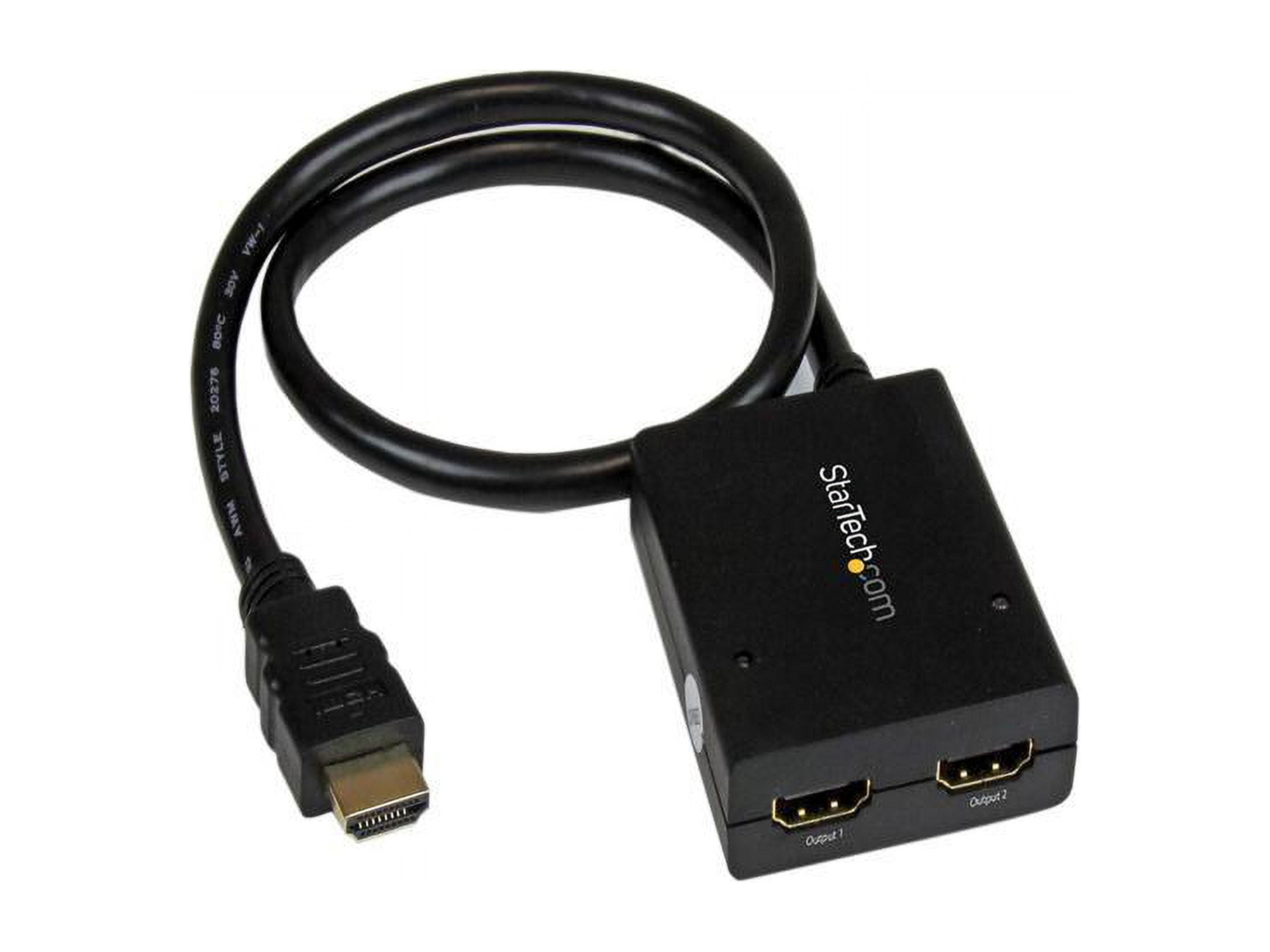 StarTech.com ST122HD4KU HDMI Splitter 1 In 2 Out - 4k 30Hz - 2 Port ...