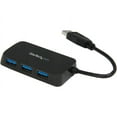 StarTech Portable 4 Port SuperSpeed Mini USB 3.0 Hub - Black - Walmart.com