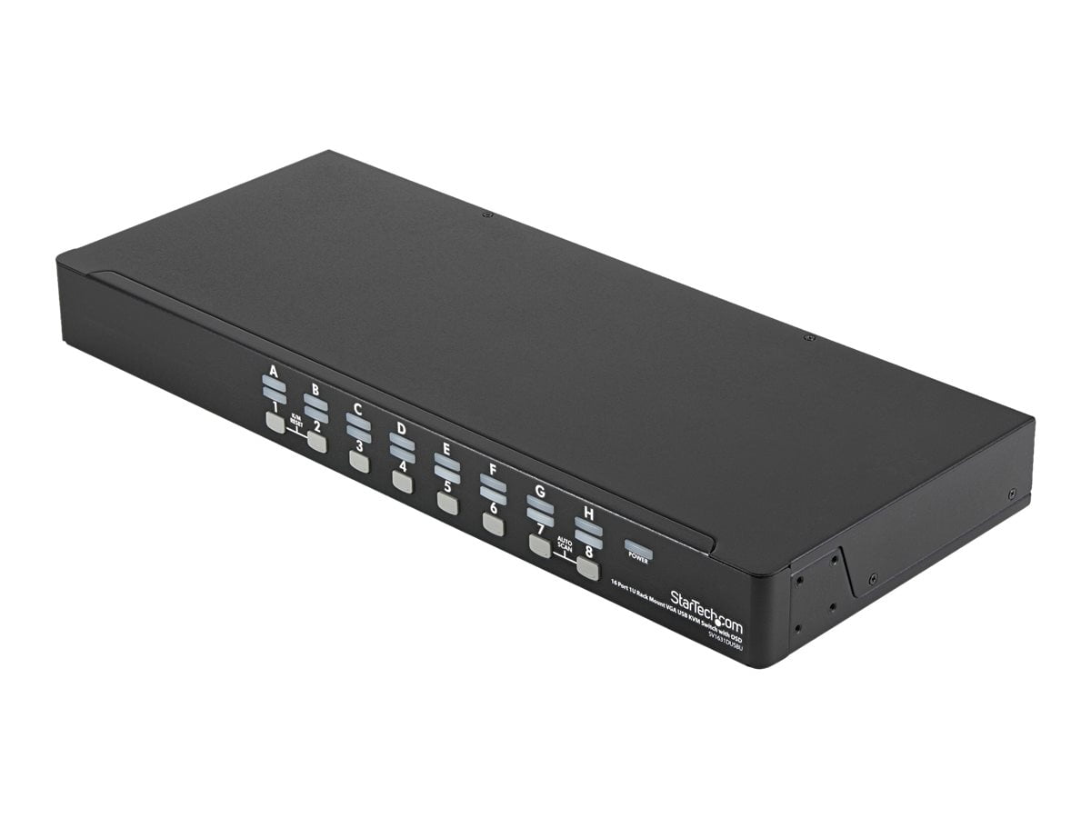 16PORT USB KVM SWITCH KIT WITH CABLES - Walmart.com