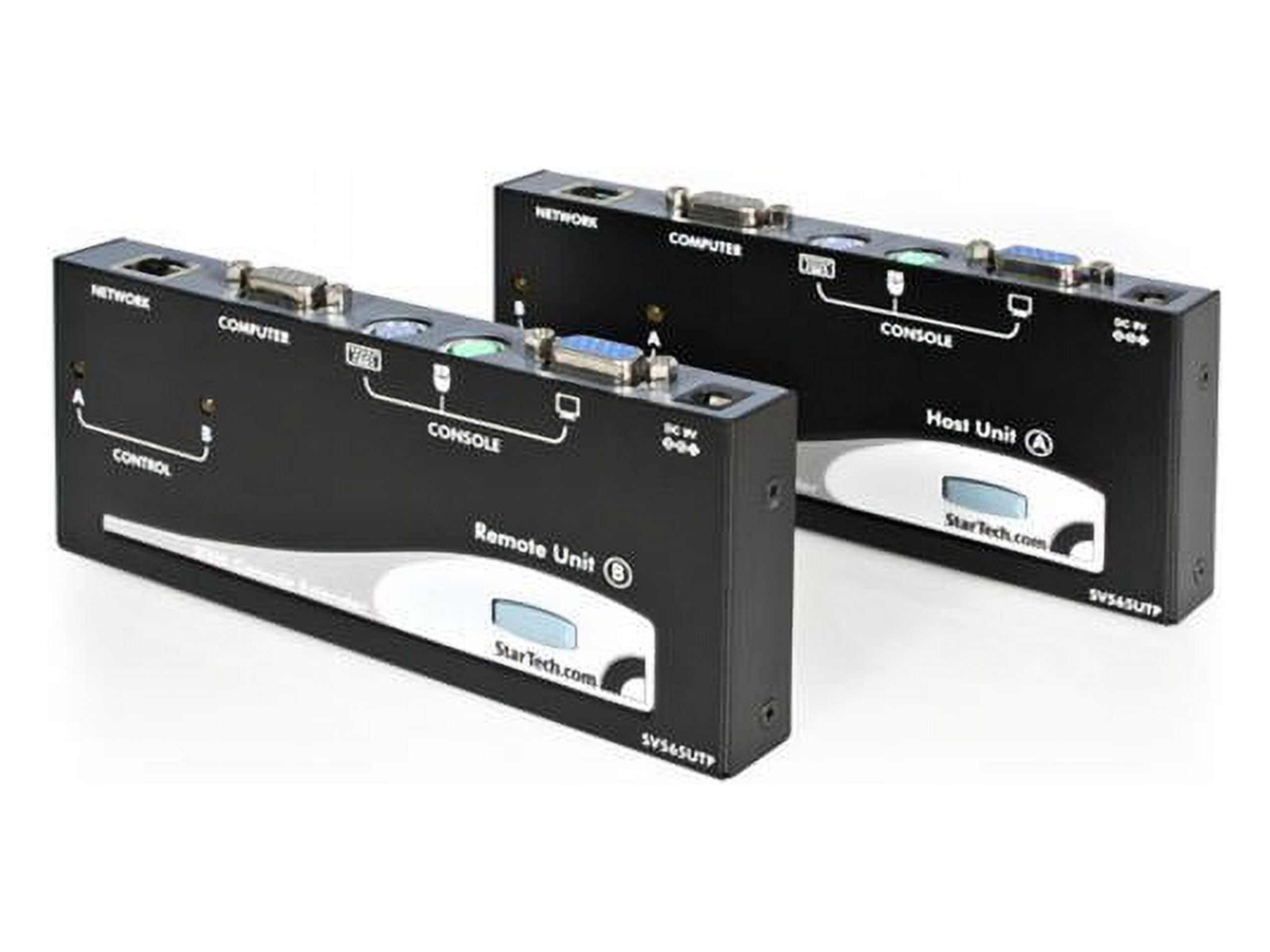 StarTech.com SV565UTP PS2 KVM Console Extender Cat5 Extender - 500 ft ...