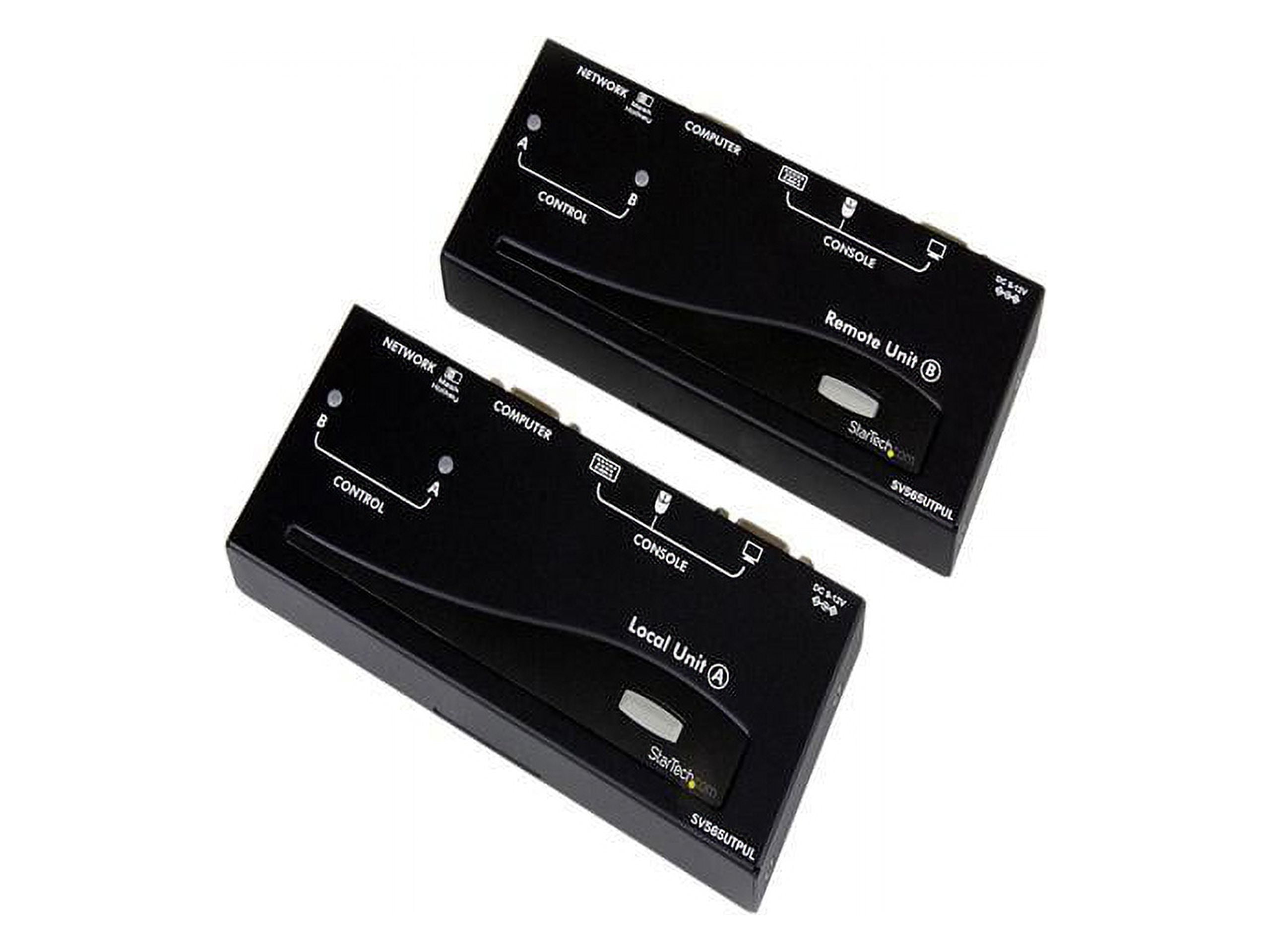 StarTech.com SV565UTPUL USB VGA KVM Console Extender over CAT5 UTP ...