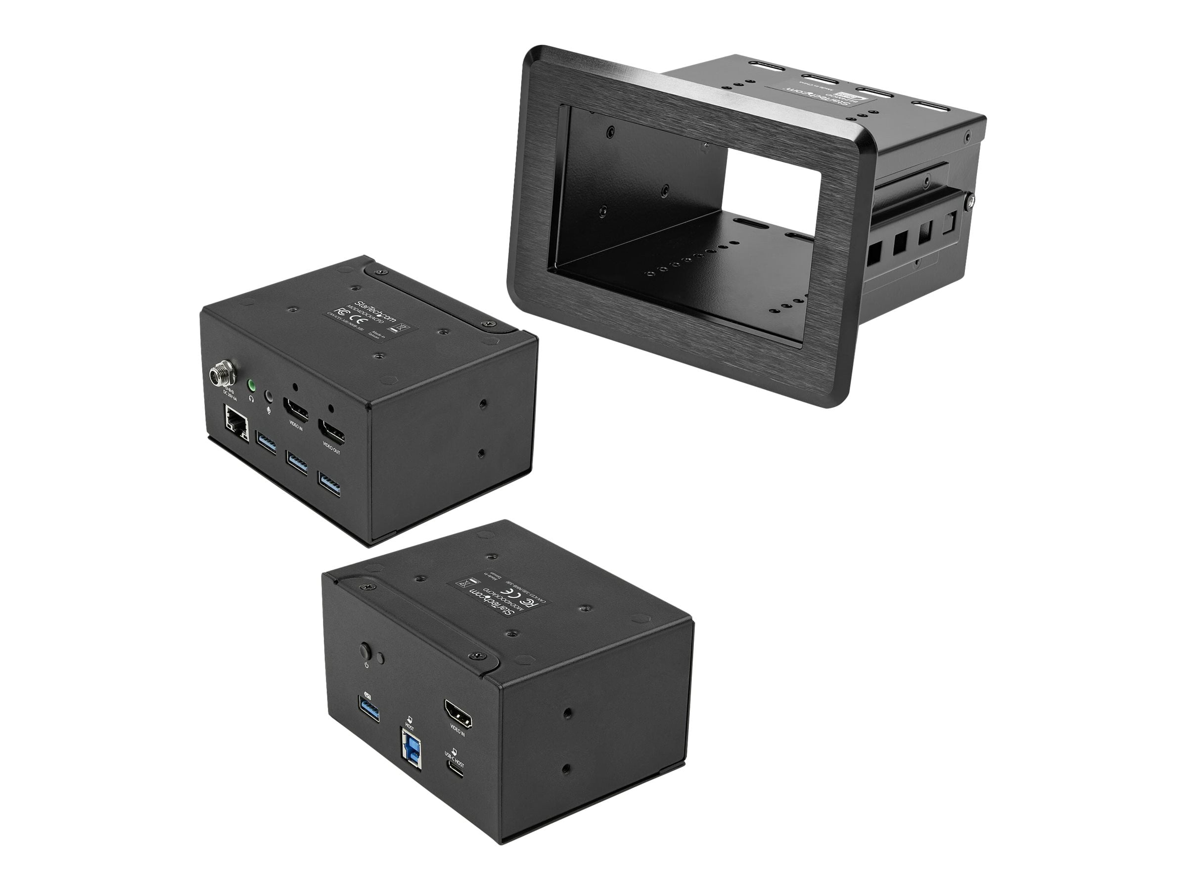 StarTech.com Single-Module Conference Table Connectivity Box ...