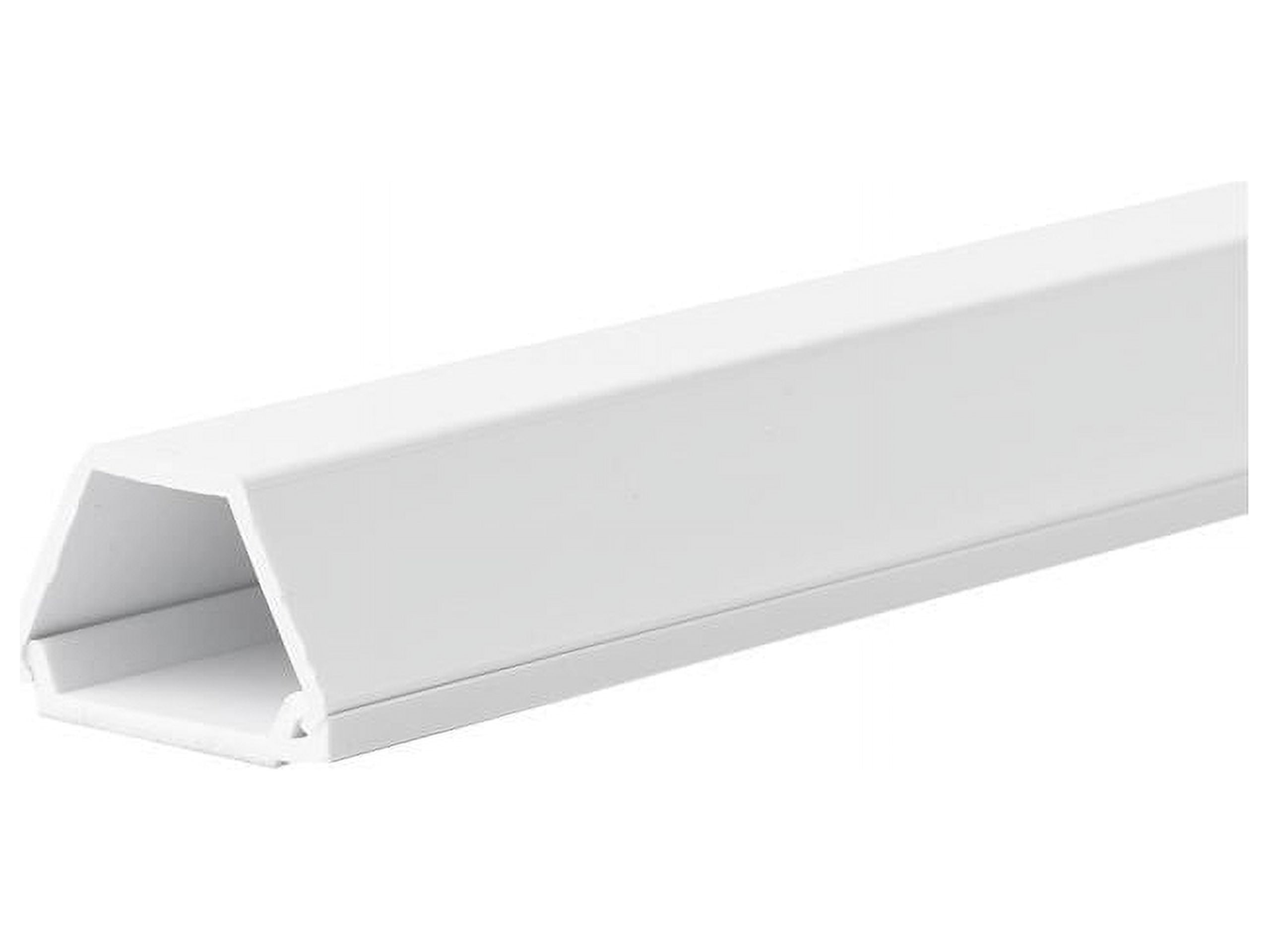 StarTech.com TC6W2 6 ft 2 Piece Cable Raceway Duct - White - Walmart.com