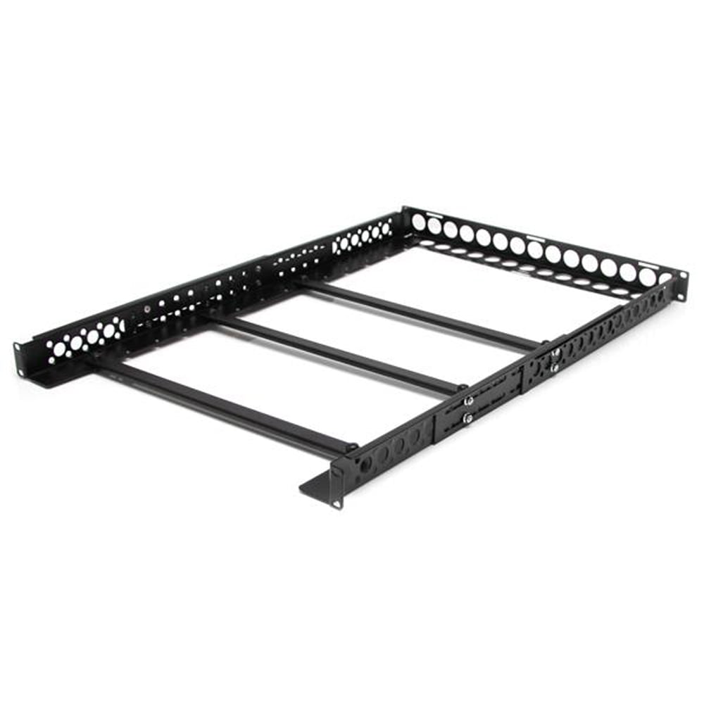 StarTech.com UNIRAILS1U 1U Fixed 19" Adjustable Depth Universal Server ...