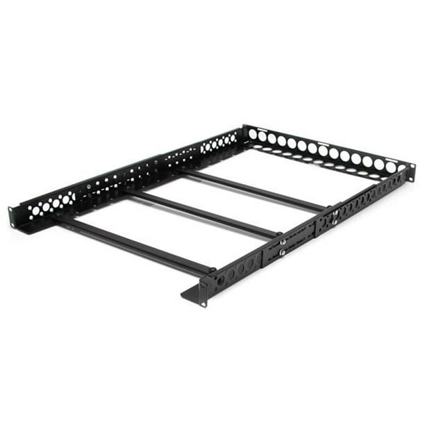 StarTech.com UNIRAILS1U 1U Fixed 19" Adjustable Depth Universal Server ...