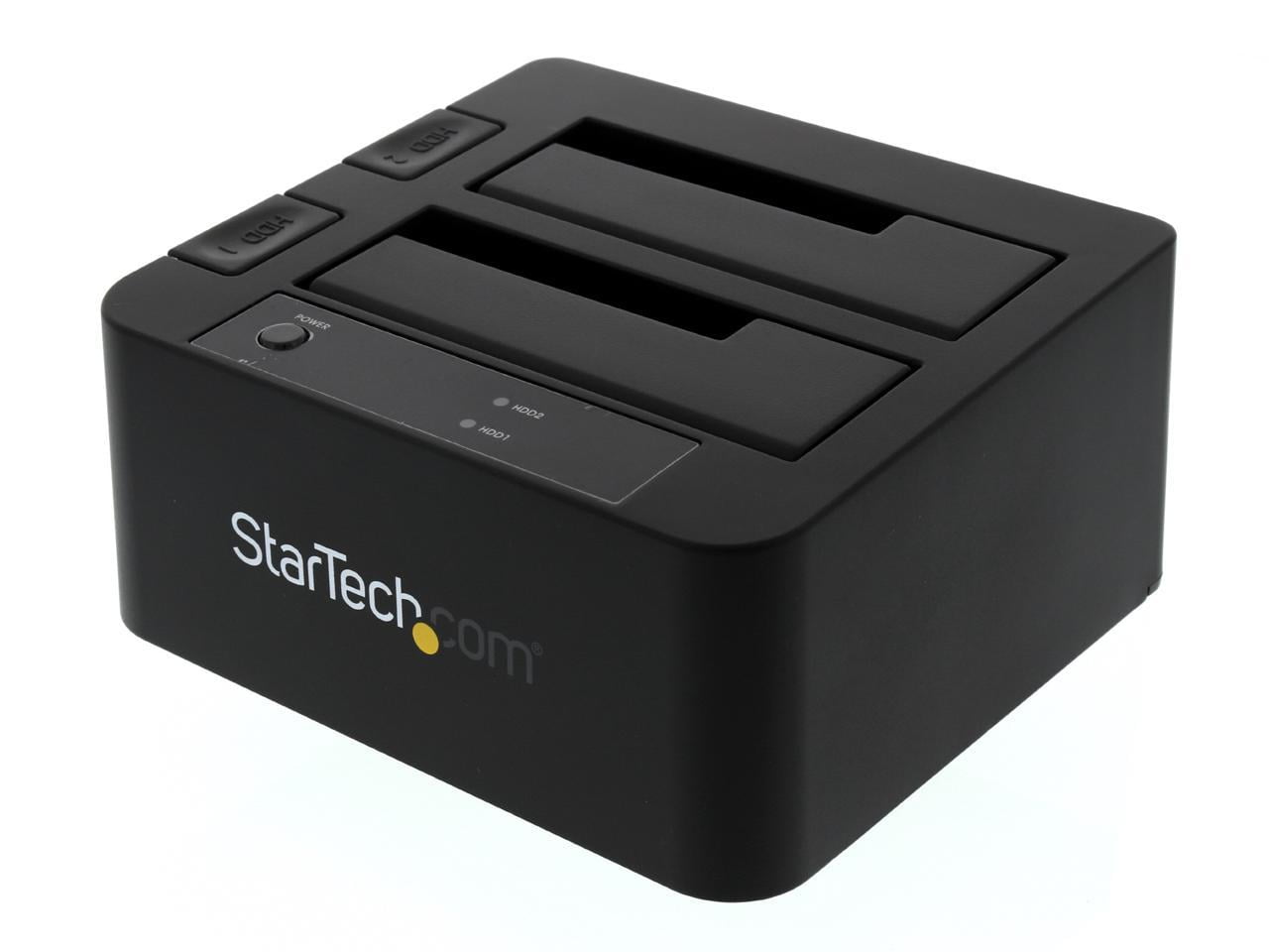 StarTech.com USB 3.0 / eSATA Dual Hard Drive Docking Station with UASP ...