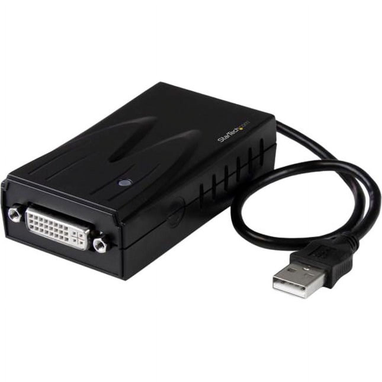 StarTech.com USB DVI External Dual or Multi Monitor Video Adapter ...