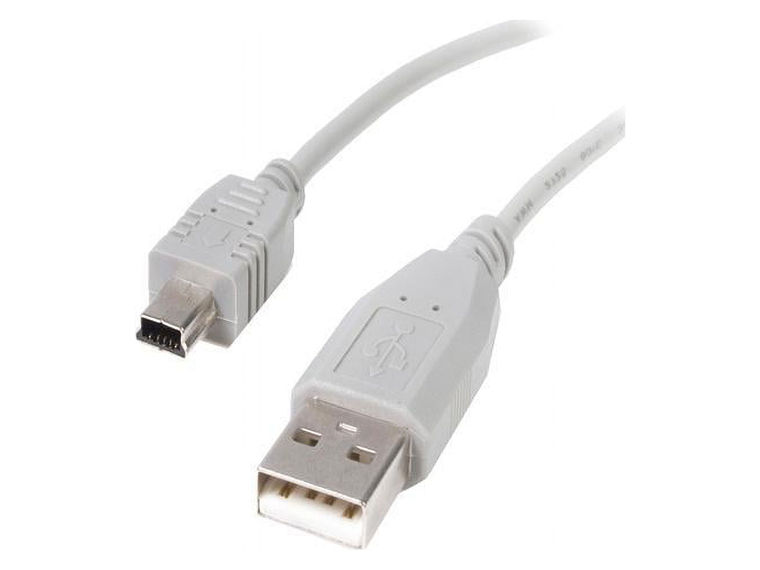 StarTech.com USB2HABM3 Gray USB Cable for Canon, Sony, & Hewlett ...