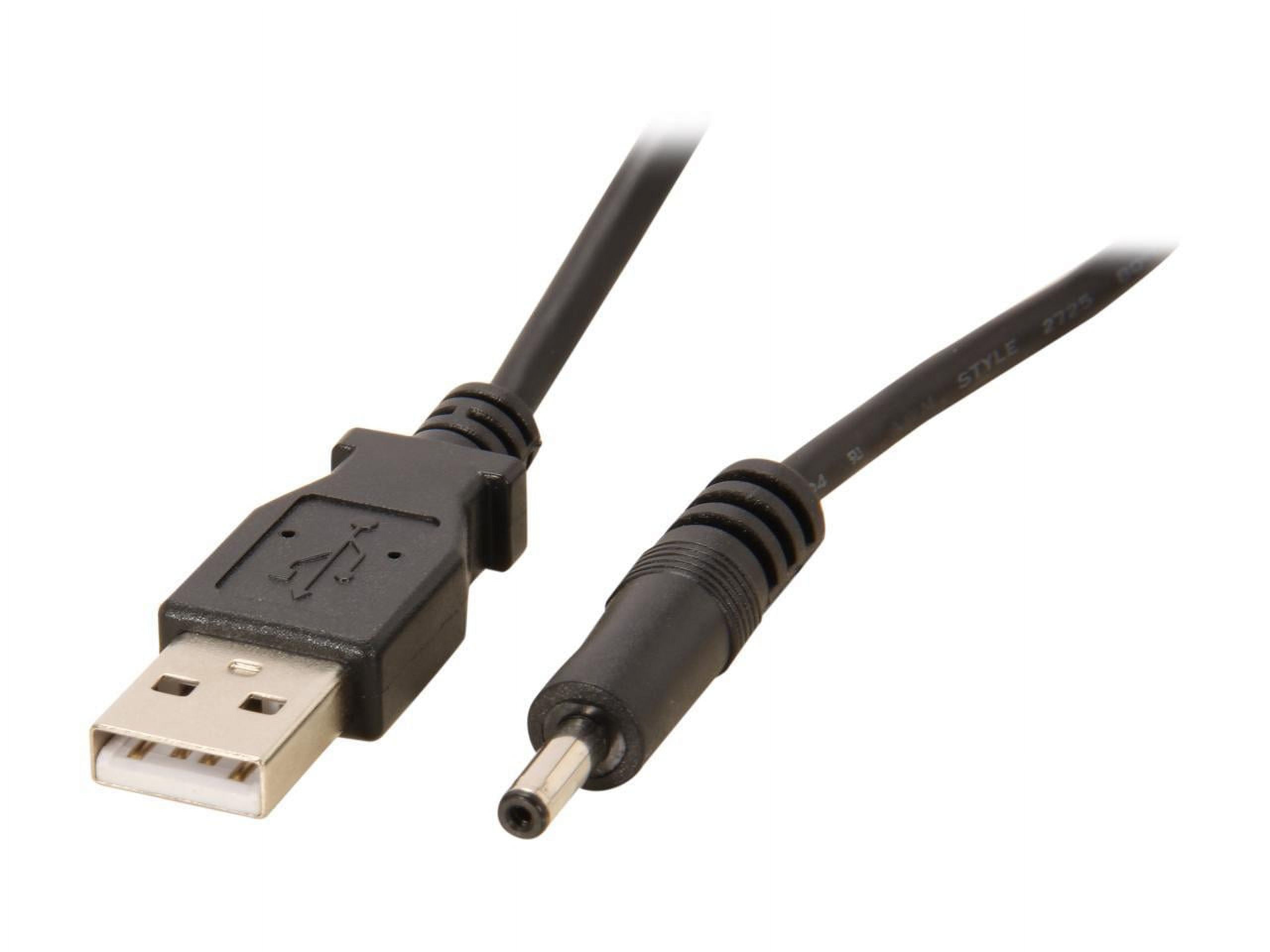 StarTech.com USB2TYPEH Black USB to 3.4mm power cable - Type H barrel ...