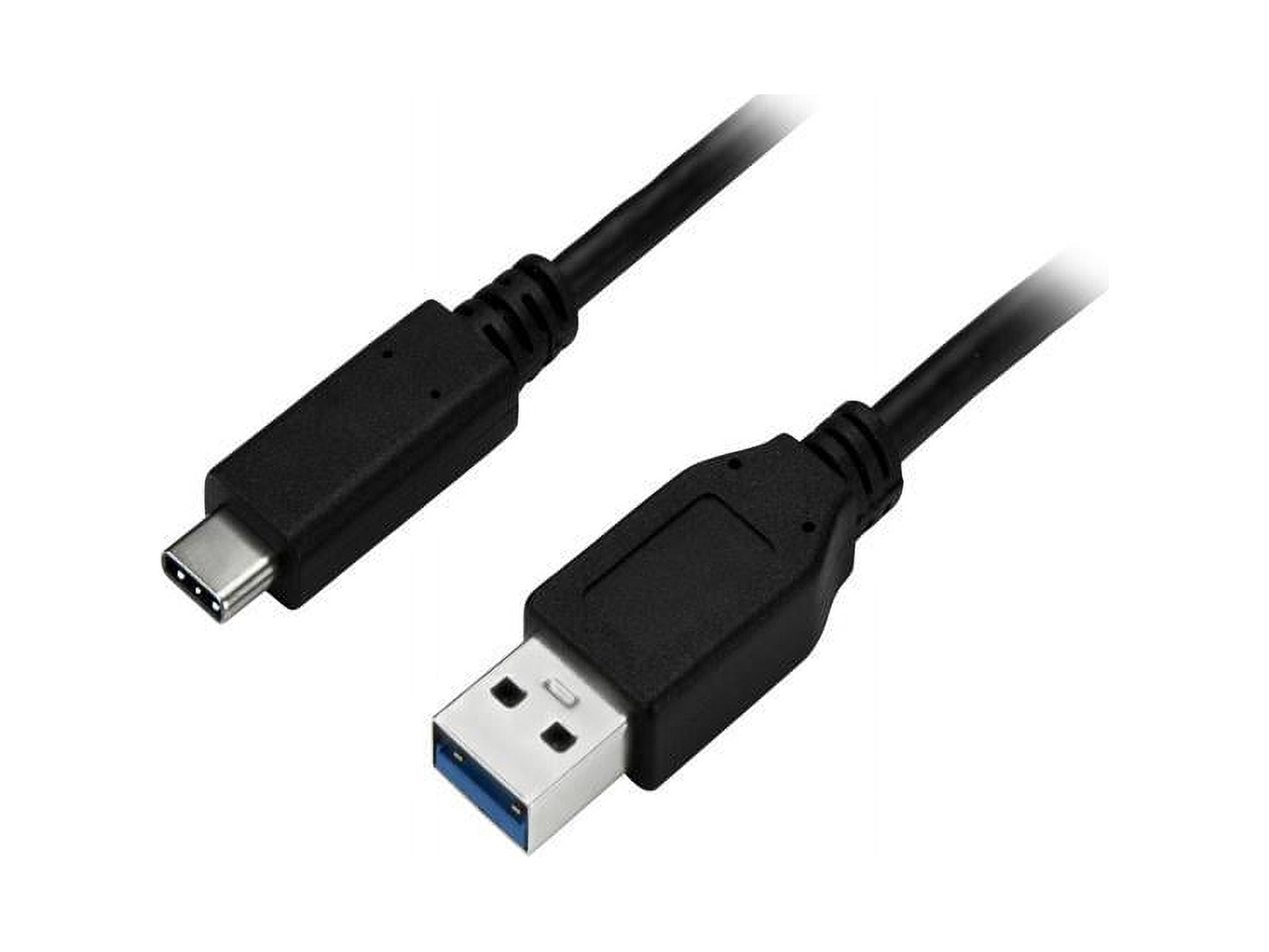 StarTech.com USB315AC1M Black USB to USB-C Cable - M/M - Walmart.com