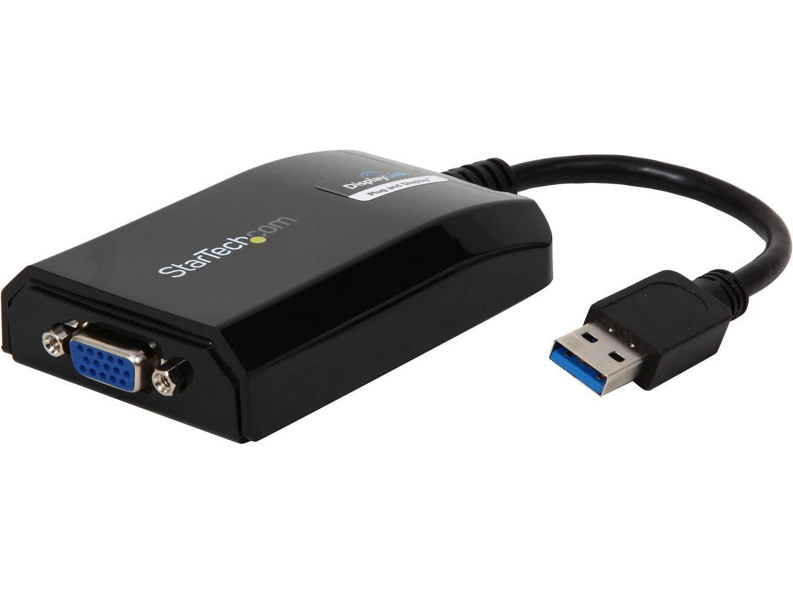 StarTech.com USB32VGAPRO USB 3.0 to VGA External Video Card Multi ...