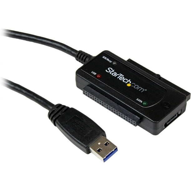 StarTech.com USB3SSATAIDE USB to SATA IDE Adapter - 2.5in / 3.5in ...