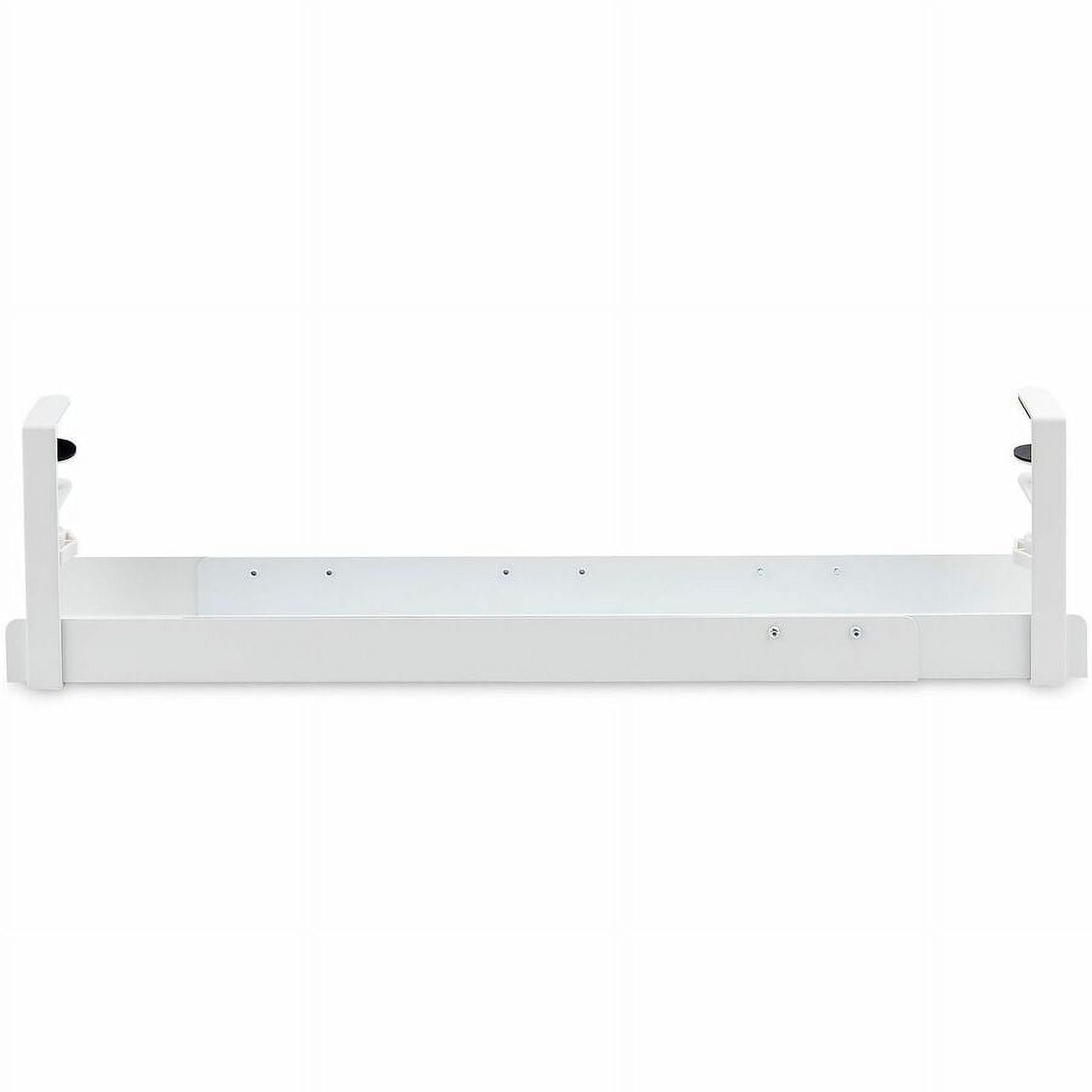 StarTech.com Under Desk Cable Management Tray, Length Adjustable, Clamp ...