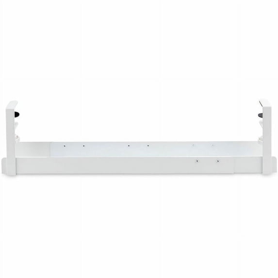 StarTech.com Under Desk Cable Management Tray, Length Adjustable, Clamp ...