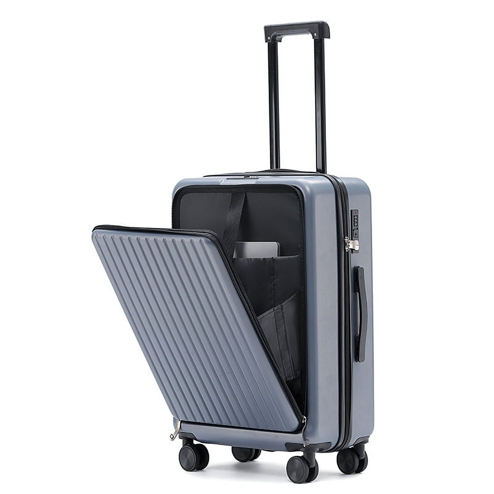StarZe 20 inches Multifunctional Lightweight Luggage with USB interface ...