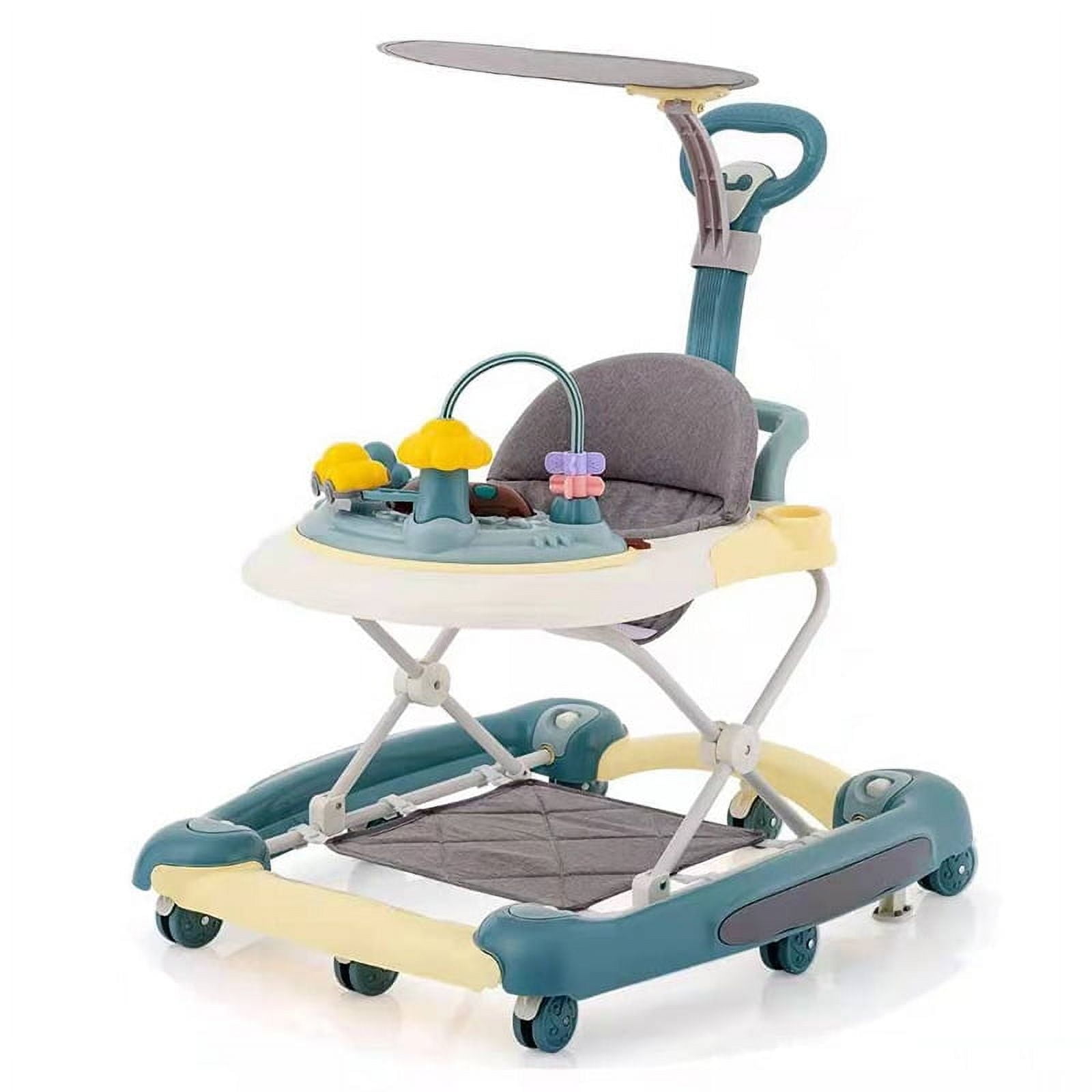 StarZe Multifunctional Baby Walkers, Height Adjustable, Foldable Push ...