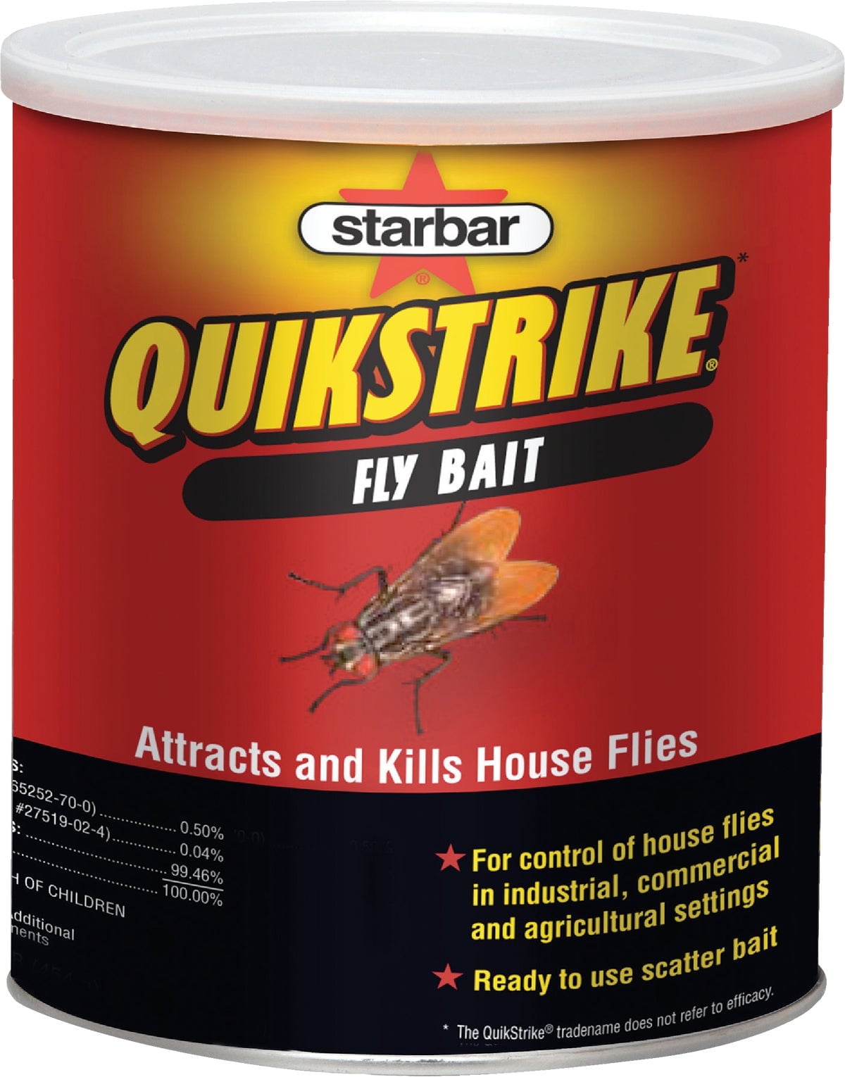 Starbar 100508298/3006192 3006192 Quikstrike Fly Scatter Bait, 5 lb ...