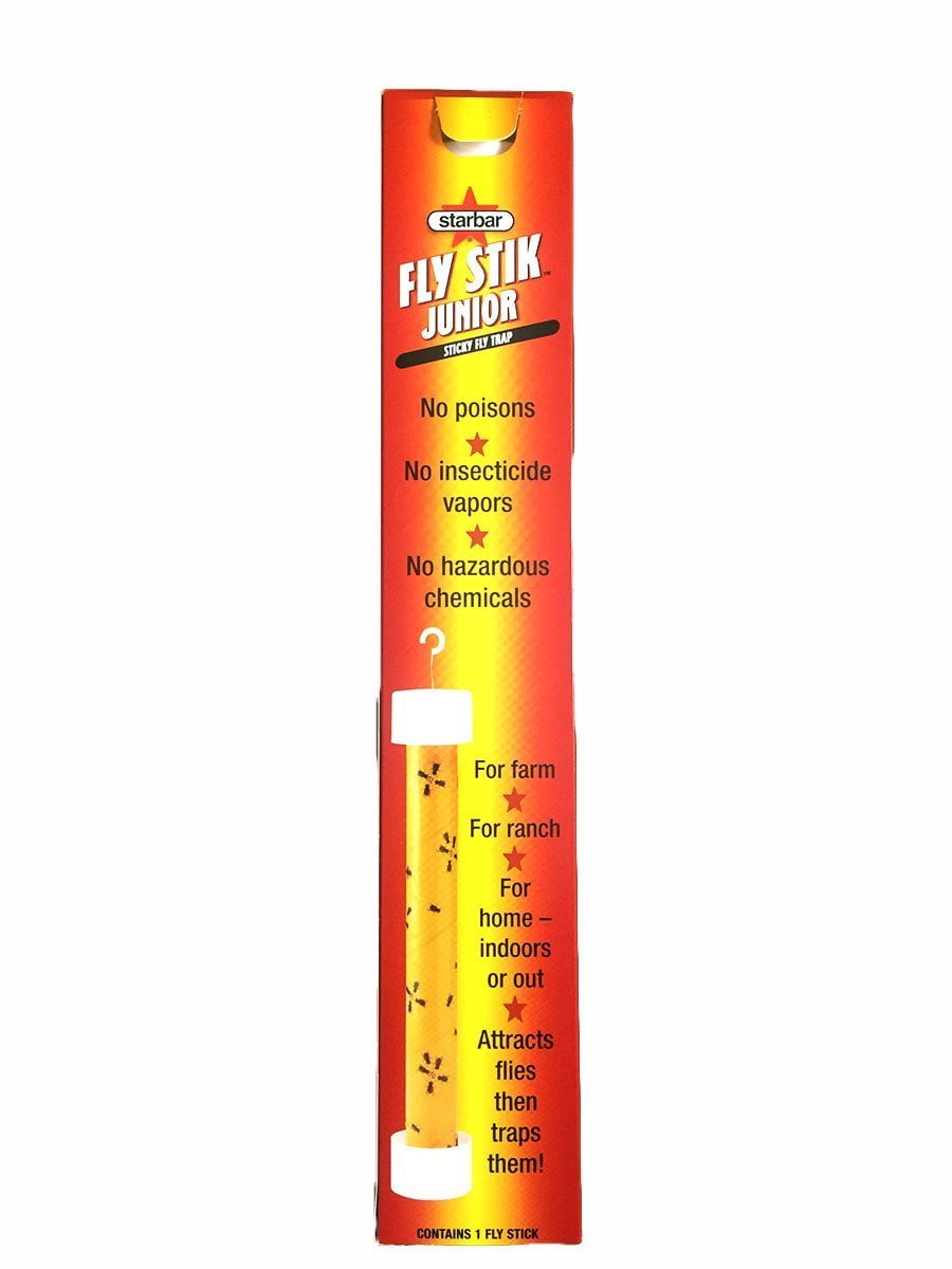 Starbar Sticky Fly Trap, 100503350 Fly Stik JR by Stick Bar - Walmart.com