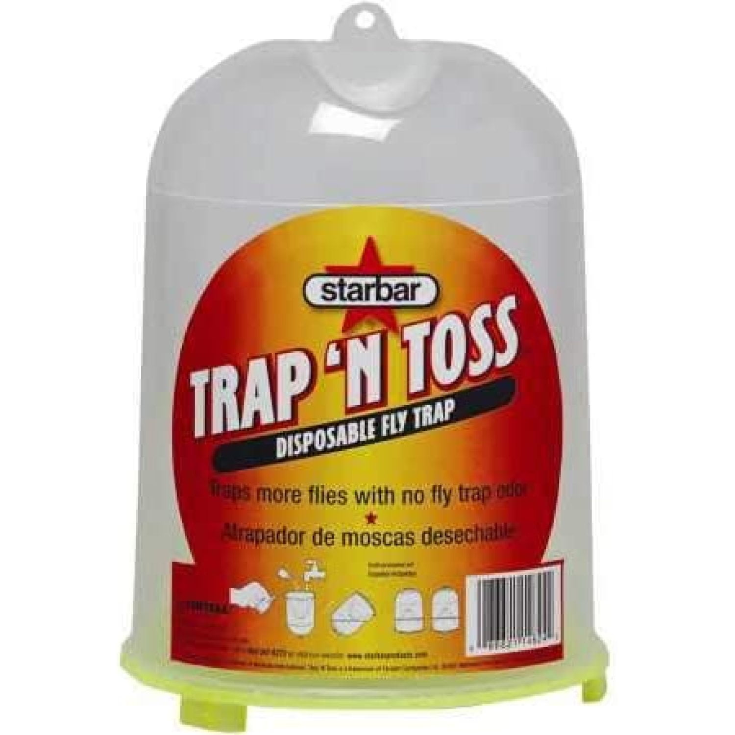 Starbar Trap ‘n Toss Disposable Fly Trap - Walmart.com