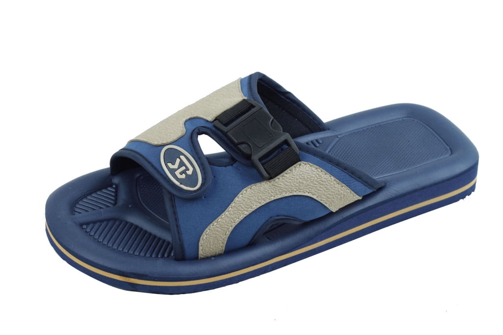 Starbay Men's Open Toe Slide Sandals - Walmart.com