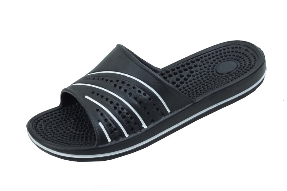 Starbay Men's Open Toe Slide Sandals - Walmart.com