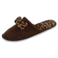 LAVRA Tiger Fuzzy Slippers Women | Leopard Print Shoes Women & Slip On ...