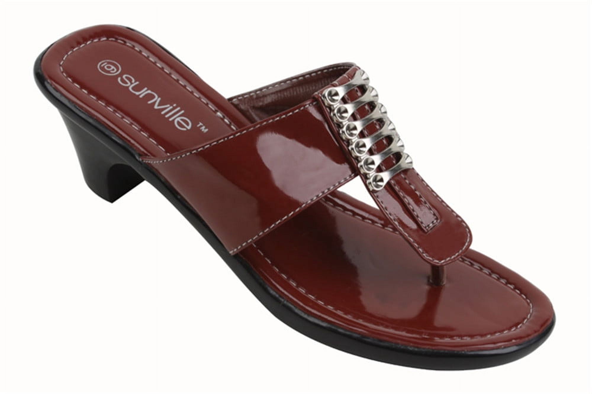 Starbay Women's Casual Open Toe Slip-On Low Block Heel Mules Pumps ...