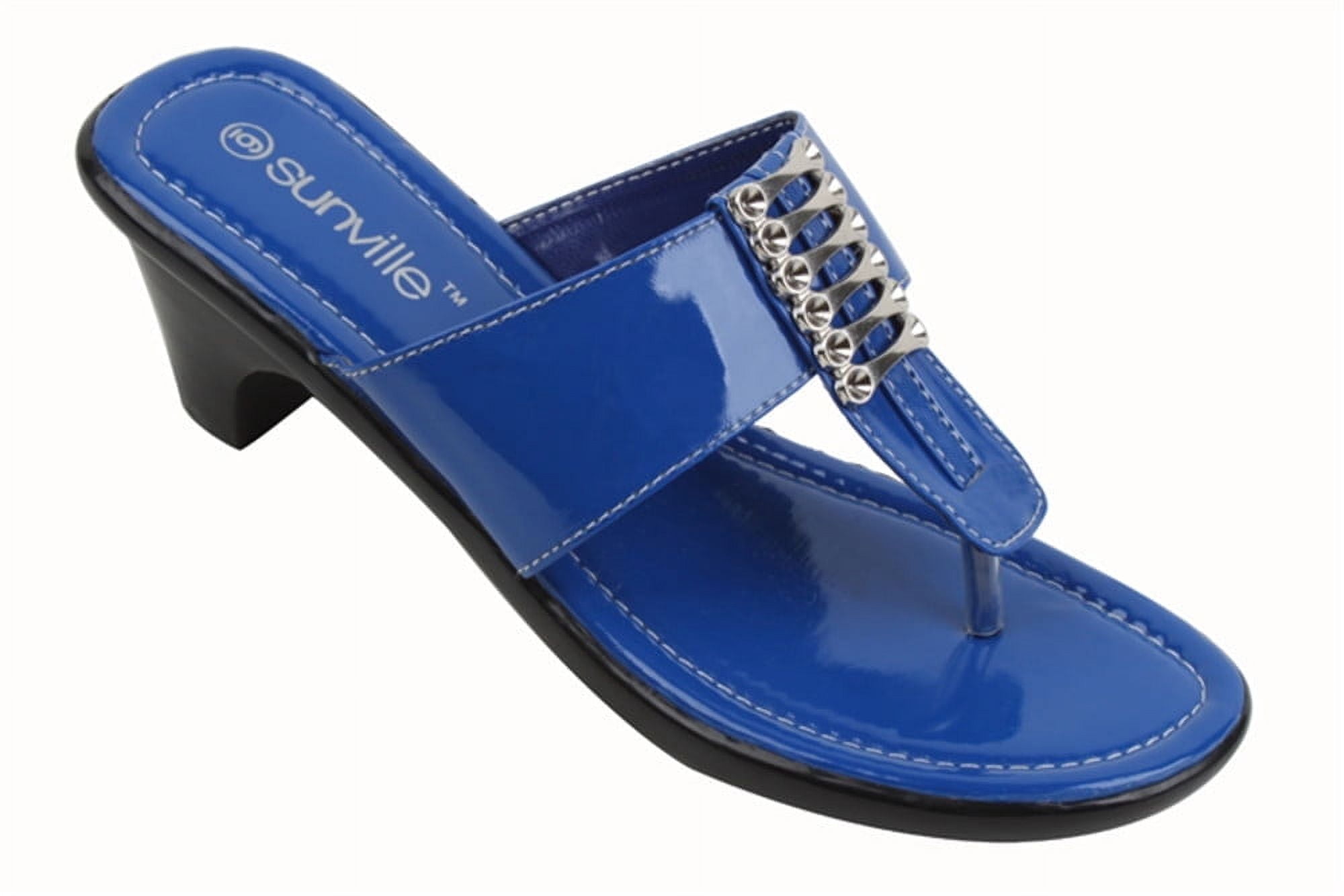 Starbay Women's Open Toe Low Block Heel Mules Pumps - Walmart.com