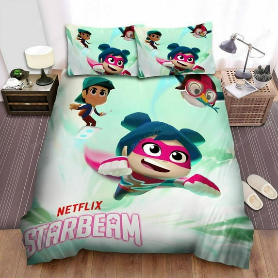 Starbeam Kipper Poster Quilt Duvet Cover Set - Walmart.com