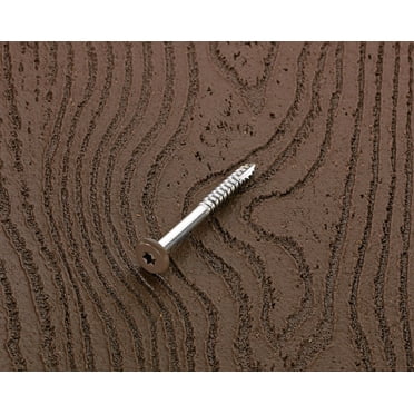 Deckfast No. 9 x 1.87 in. Star Pan Head Epoxy Coated Stainless Steel ...