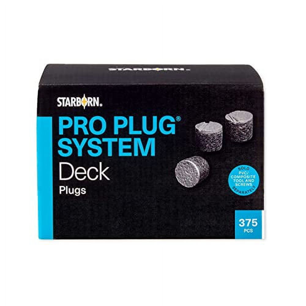 Starborn Industries Pro Plugs for TimberTech Driftwood Decking - 375 ...