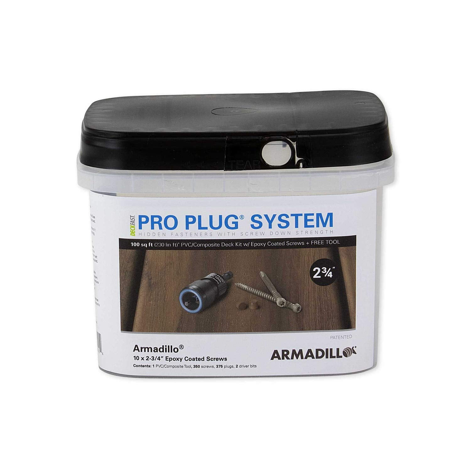 Starborn Pro Plug System for Armadillo Decking - 100 Square Feet ...