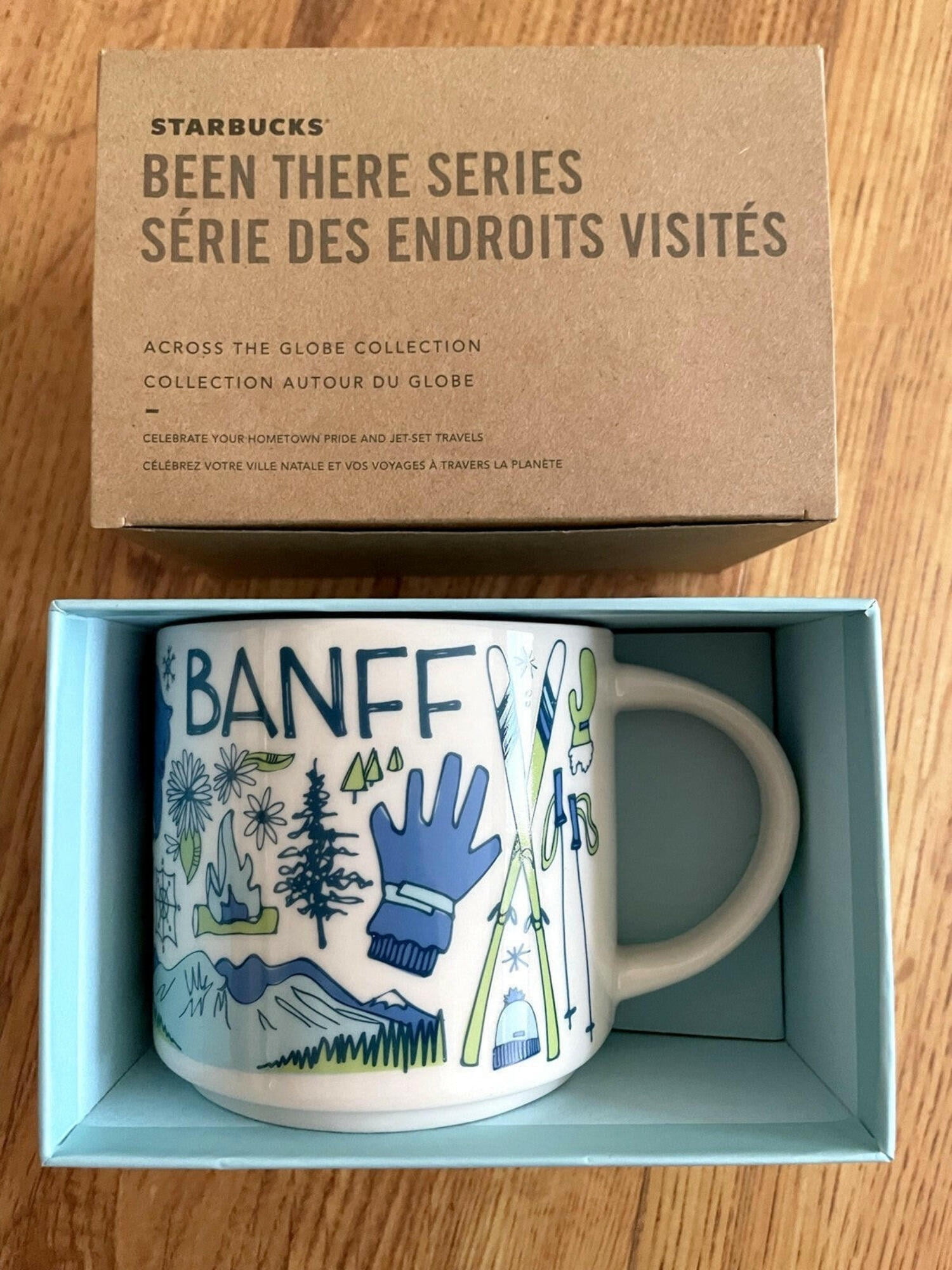 Starbucks 2018 Been There Series Banff 14 ounce collector coffee mug ...