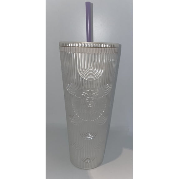 Starbucks 2023 Spring Pearl White 24oz Mermaid Venti Tumbler, Insulated ...