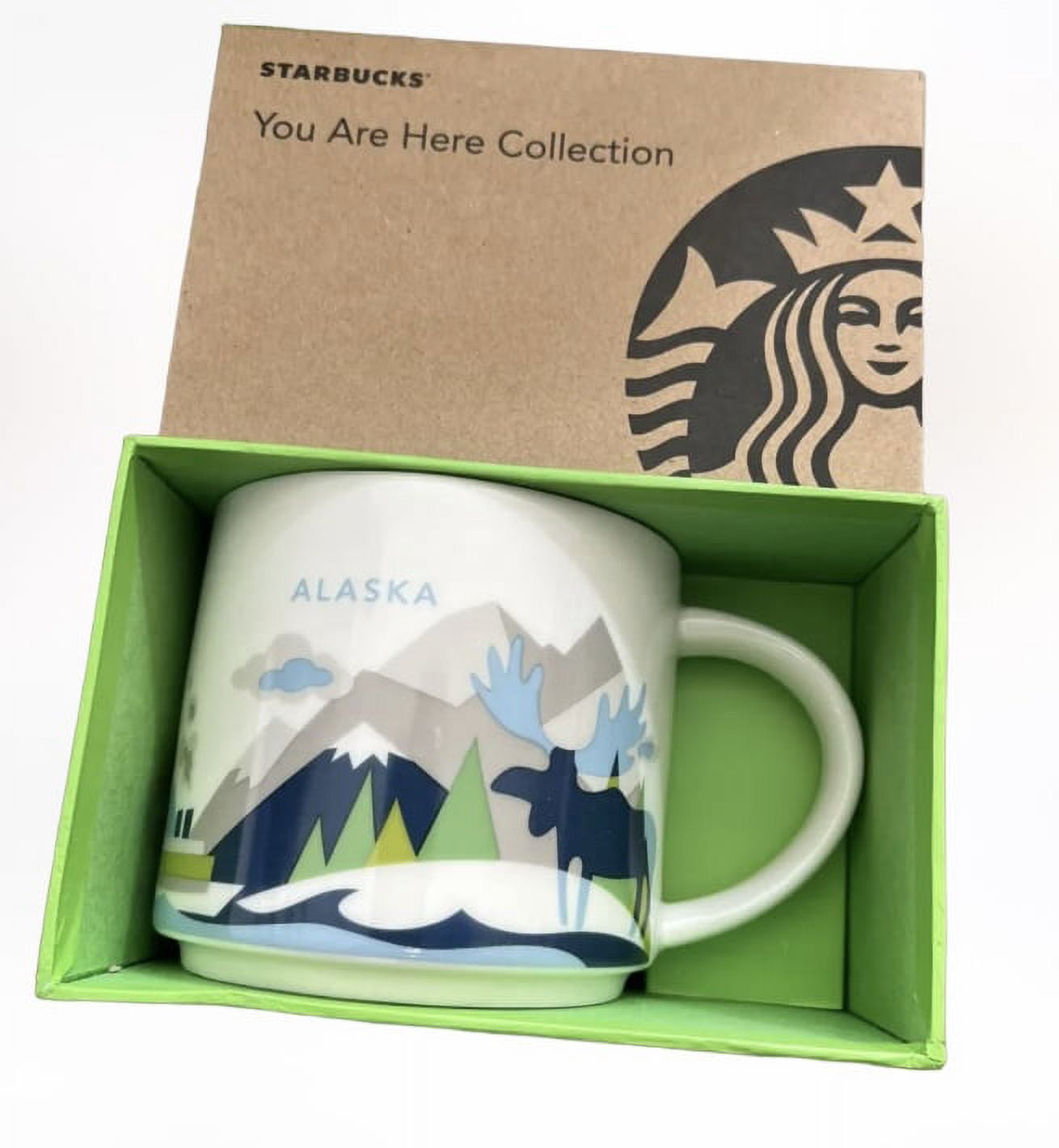 Starbucks Alaska You Are Here Mug in Box New 14oz - Walmart.com