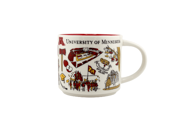 Starbucks Been There Campus Collection University of Minnesota 14 oz ...