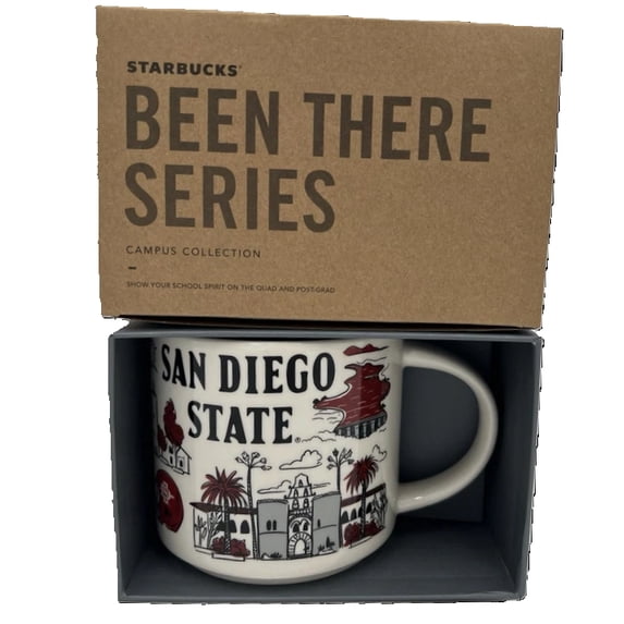 Starbucks Been There Series Campus Collection San Diego State 14oz ...
