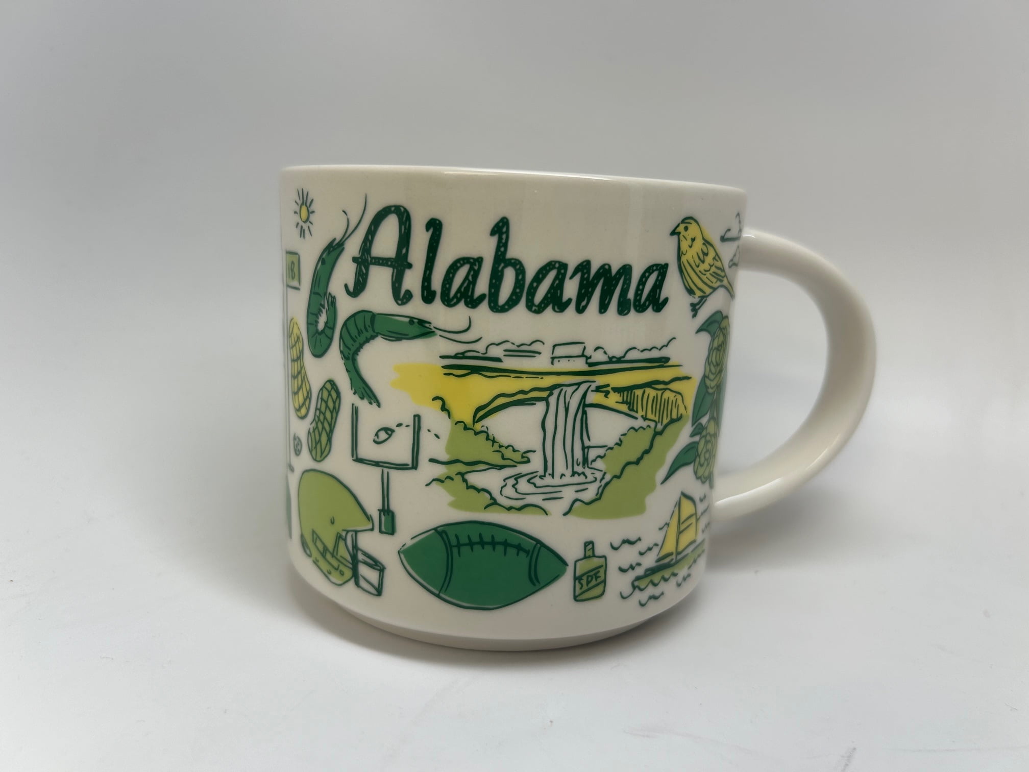 Starbucks 2023 Alabama 'Been There Series' Coffee Mug, 14oz, Dishwasher ...