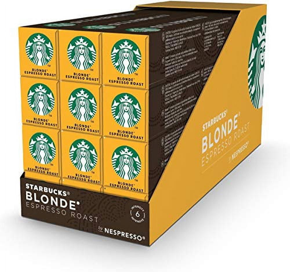 Starbucks Nespresso Capsules, 120 Capsule Box, All Flavors 120-count ...