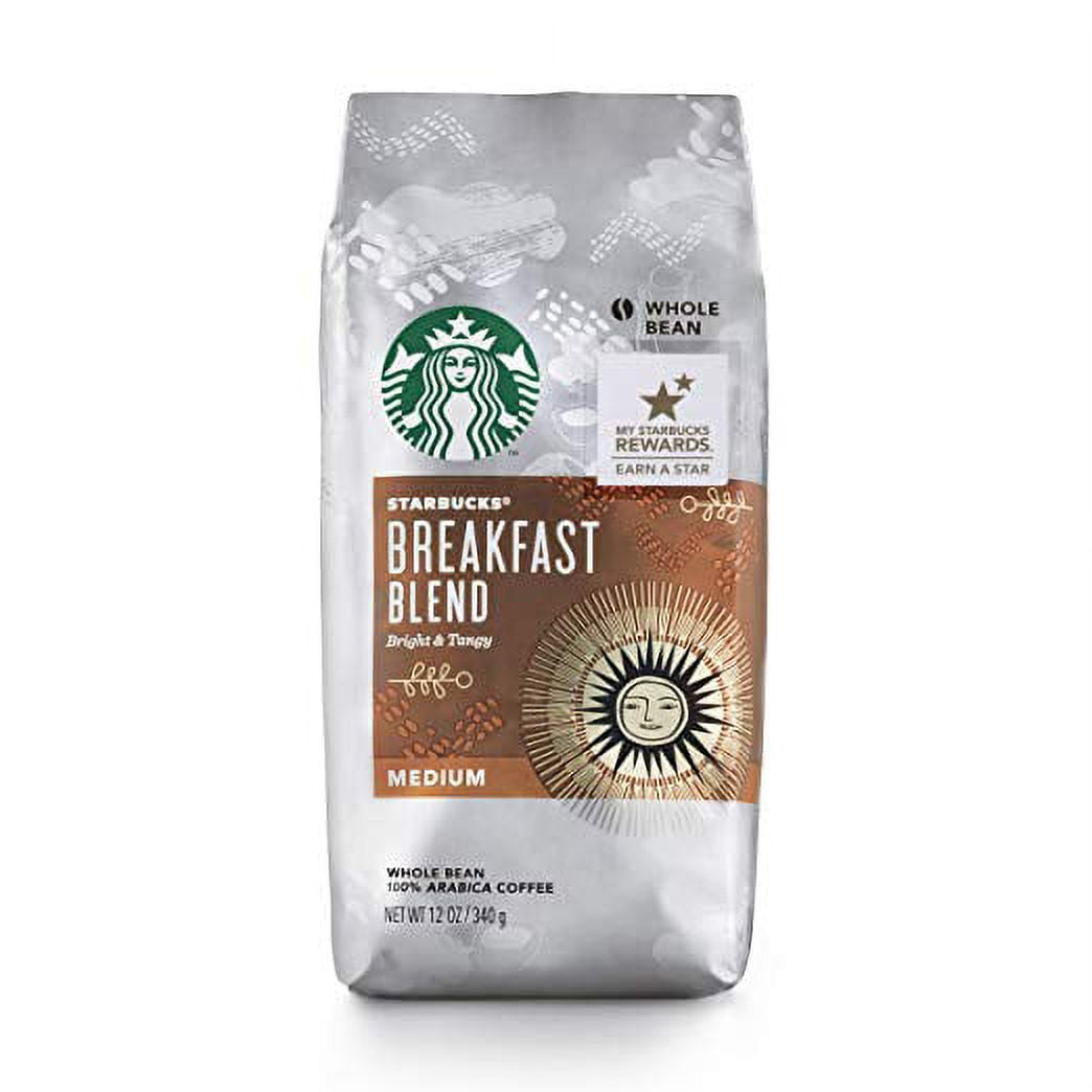 Starbucks Breakfast Blend Whole Bean Coffee (Pack of 32) - Walmart.com
