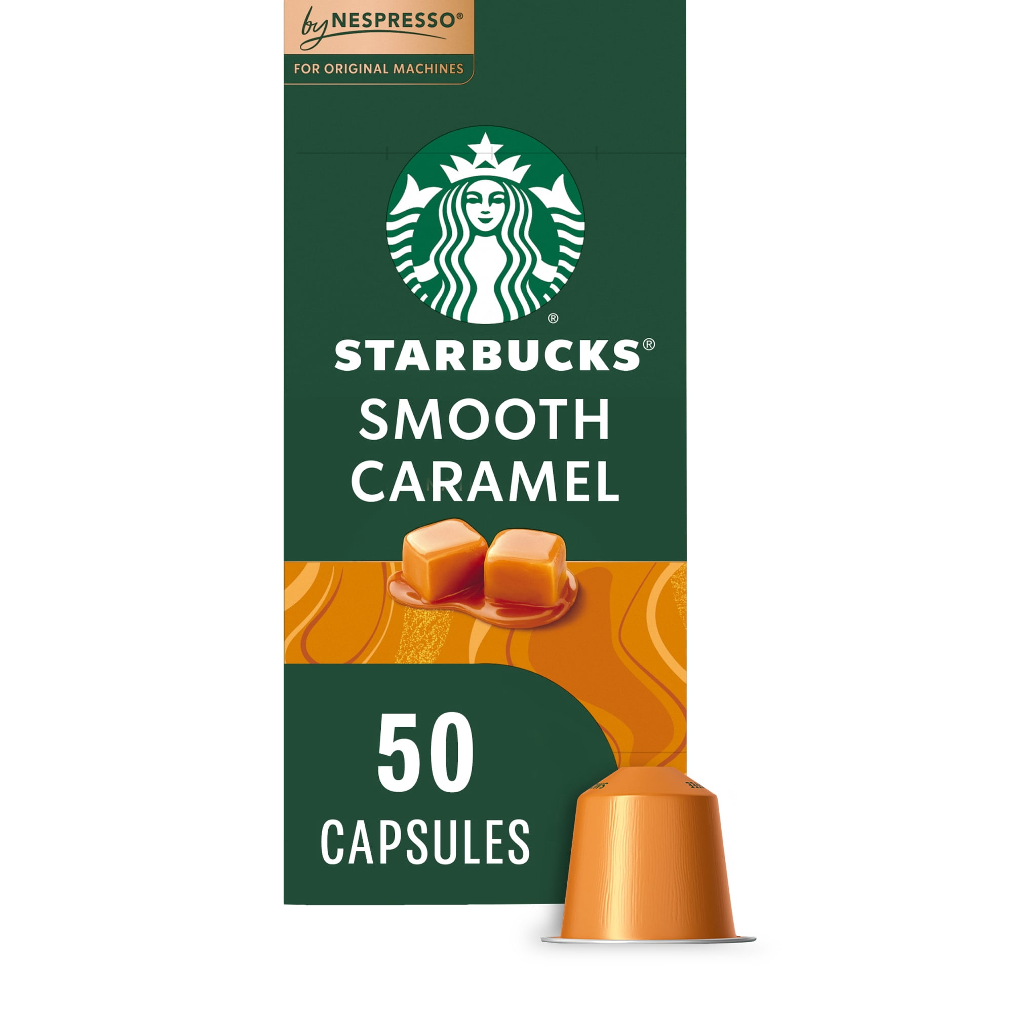 Free Shipping! (5 Pack) Starbucks by Nespresso Original Line Caramel ...