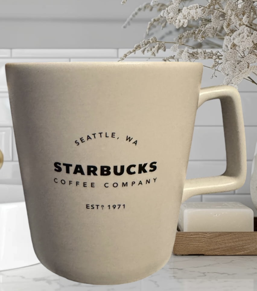 Starbucks Classic Coffee Mug Cup 18 oz. Large Sized Seattle Washington ...