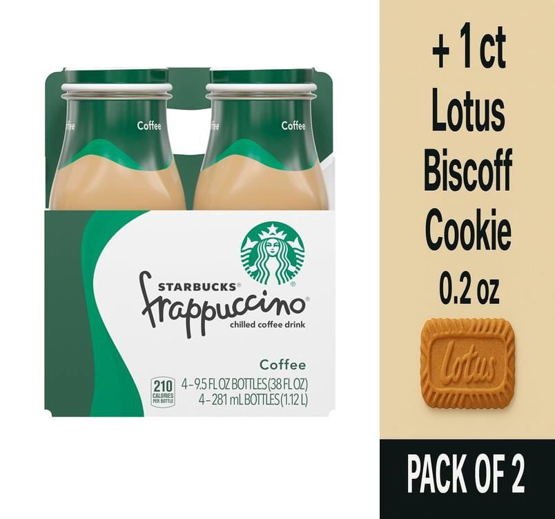 Starbucks Coffee Frappuccino Drink 9.5 oz Bottles - 4 pk - Pack of 2 ...