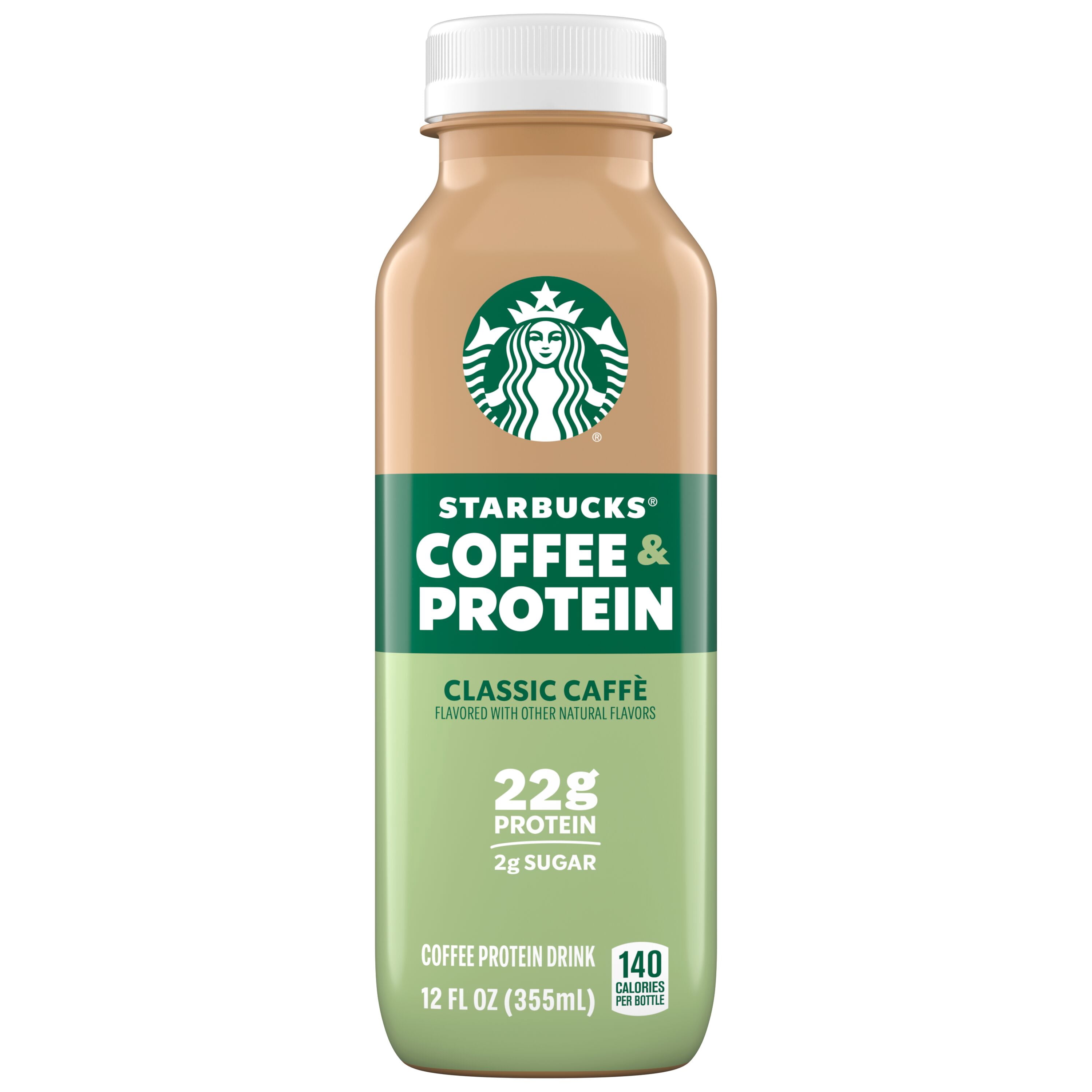 Starbucks Coffee & Protein Classic Caffe 12 fl oz Bottle - Walmart.com